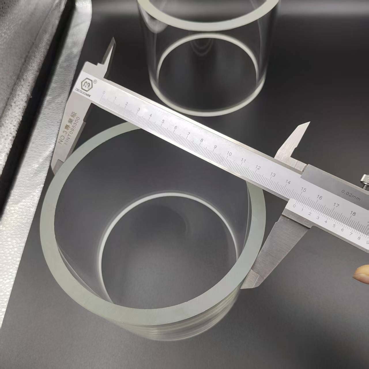Borosilicate Sight Glass Tube OD150xT9xH120mm - WT Glass-Custom Glass ...